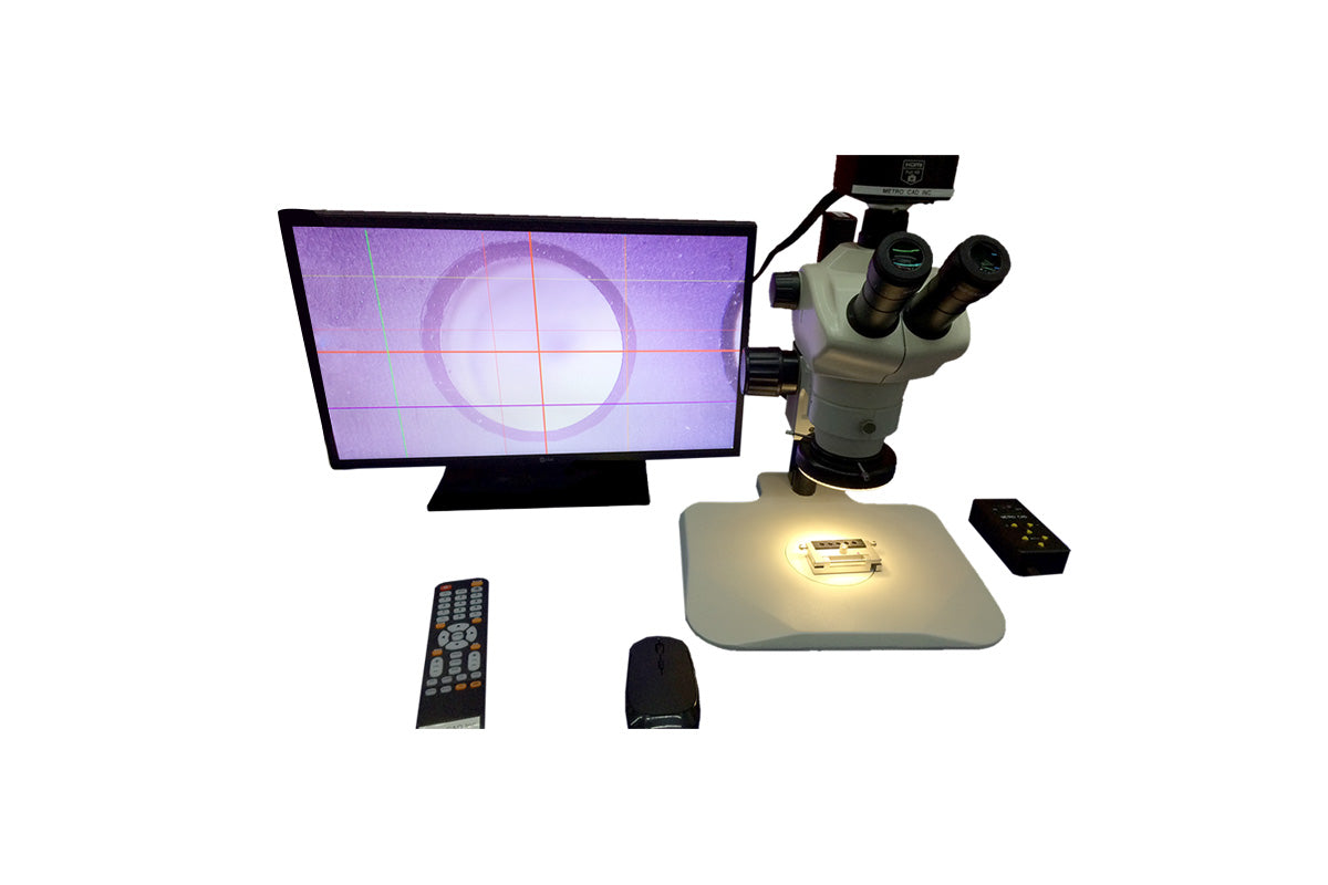 MMBT Microscope Unit 17 HDMI Track Stand 50x-200x Magnification 1X eye ...