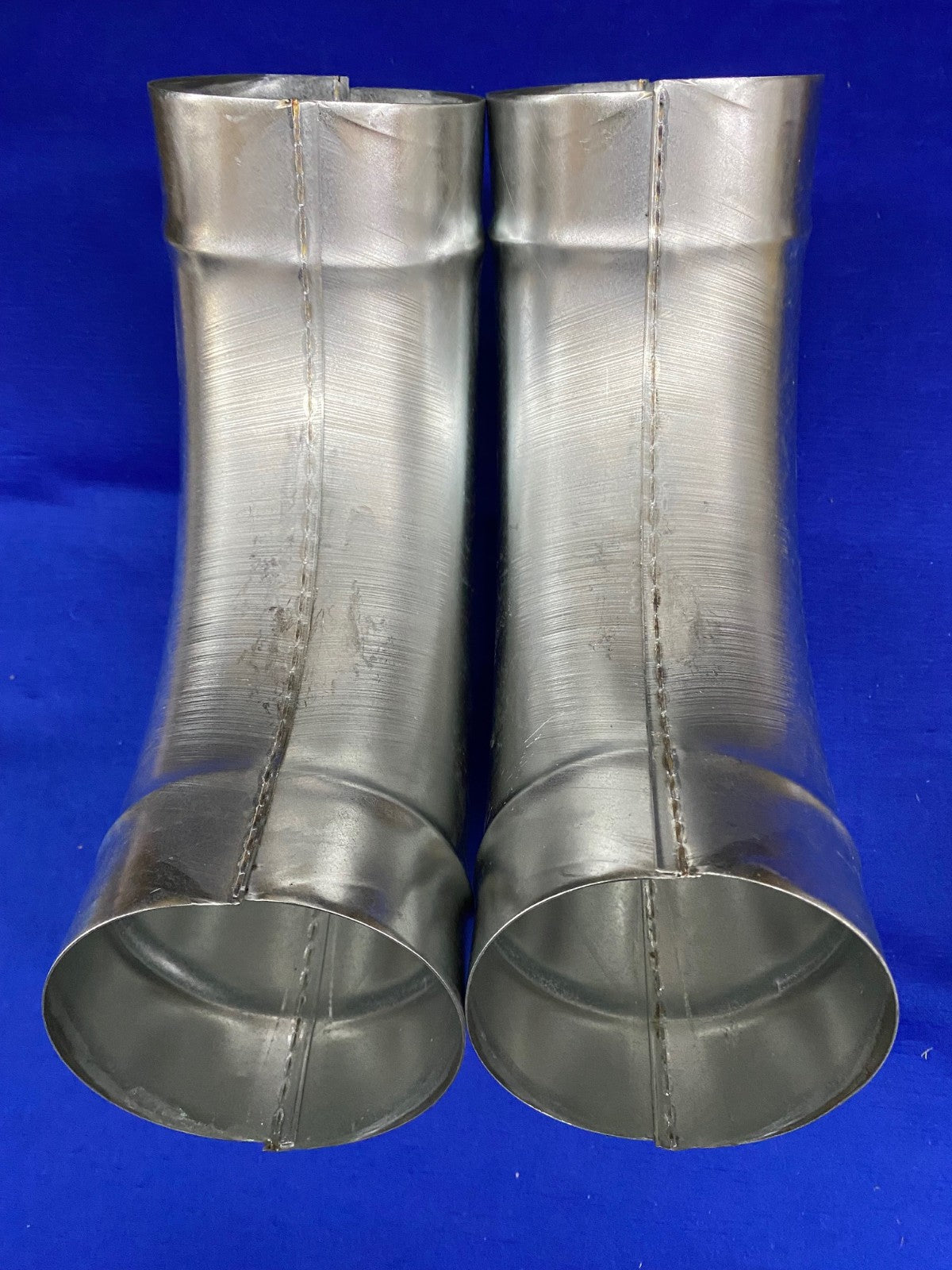 MCMASTER-CARR 5078K24 TRADE SIZE 4 GALVANIZED STEEL 90 DEGREE - 1 PKG ...