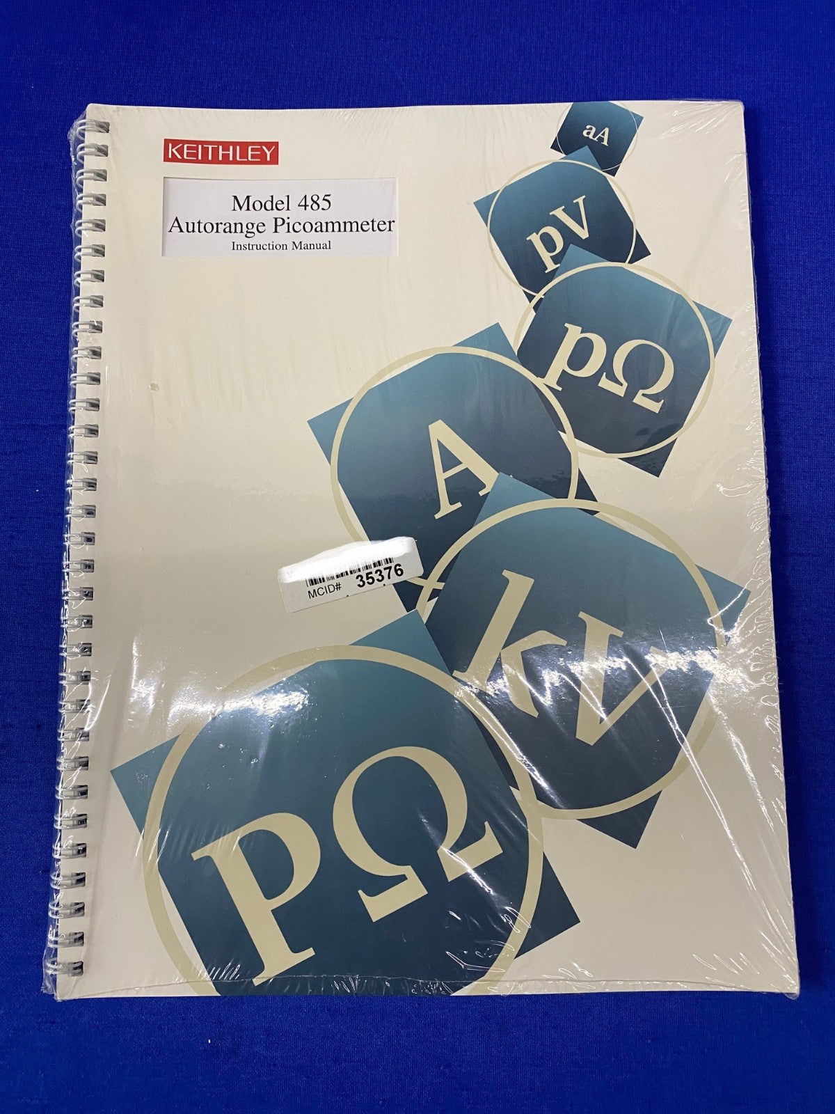 KEITHLEY 485 / 485-901-01F AUTORANGING PICOAMMETER INSTRUCTION MANUAL ...