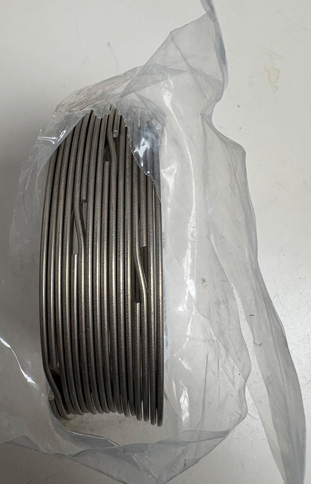 SMALLEY 316 SS RETAINING EXTERNAL RING DNS-110-S16 - 1 PACKAGE QTY 8 R ...