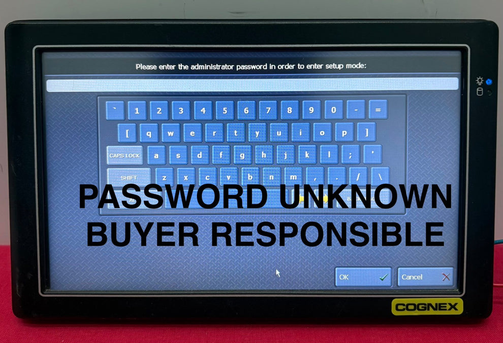 COGNEX VISIONVIEW PMX-090T VV900 OPERATOR INTERFACE (HMI) PANEL 9" COL ...