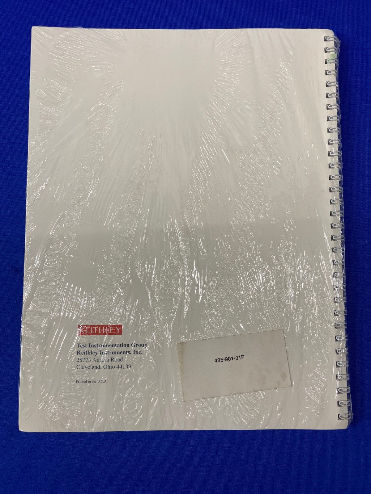 KEITHLEY 485 / 485-901-01F AUTORANGING PICOAMMETER INSTRUCTION MANUAL ...