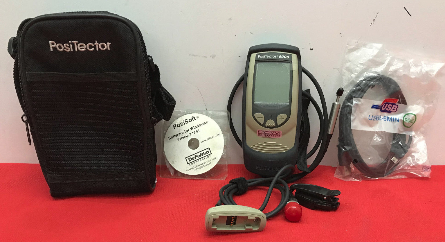 DEFELSKO ® POSITECTOR ® 6000 COATING THICKNESS GAGE INSTRUMENT F45S PR ...