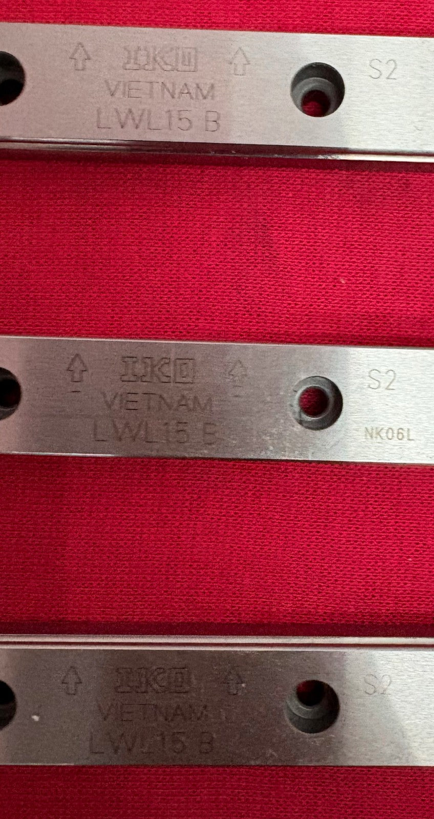 IKO LWL15B LINEAR GUIDE RAIL SLIDE BLOCK E974 - 1 LOT QTY 5 – MMBT by ...